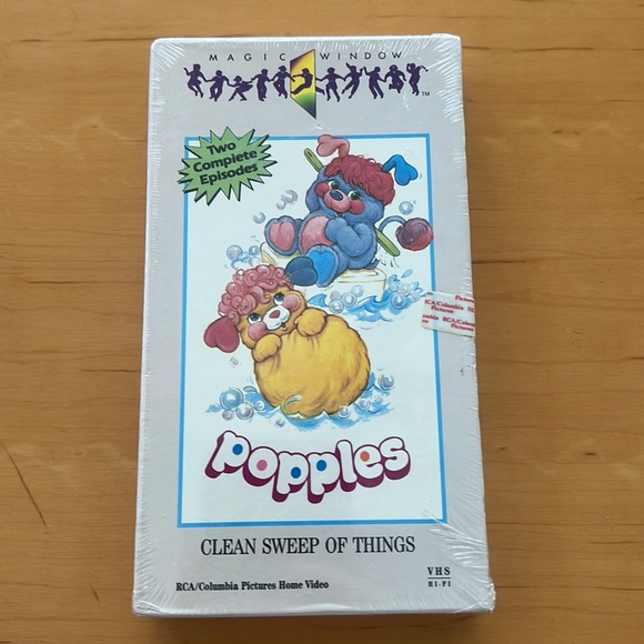 Media | Vintage Popples Vhs Tapes Bundle Of 3 | Poshmark